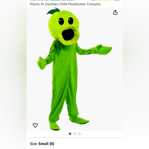 Halloweencostumes.com | Costumes | Peashooter Costume Plants Vs Zombies ...